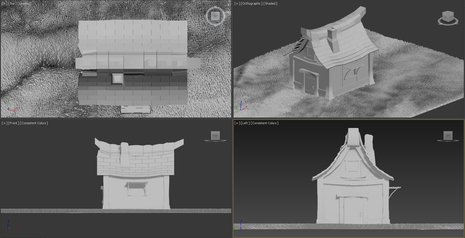 Cottage Free 3D Model - .max - Free3D