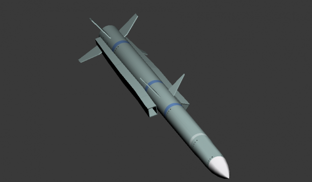 Missile MBDA Meteor (Air-to-air) Free 3D Model - .3ds .obj .dae .max ...