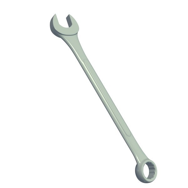 Combination Wrench v1 Free 3D Model - .obj .stl - Free3D