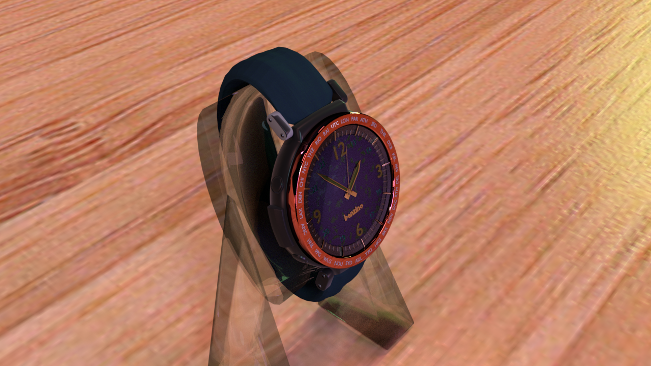 Watch Free 3D Model - .blend .fx .stl .d3d .mtl .obj - Free3D