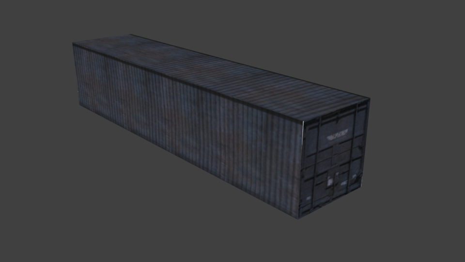 Container Free 3D Model - .dae - Free3D