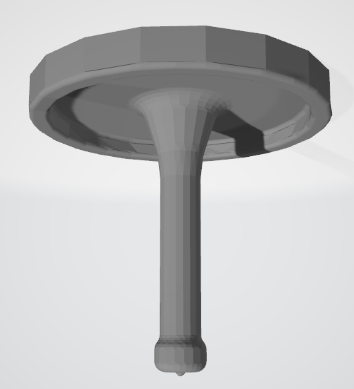 Toy Spinning Top - 2nd Version Free 3D Model - .stl - Free3D