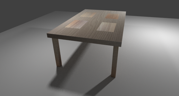 Table Free 3D Model - .3ds .obj .blend .fbx .mtl - Free3D