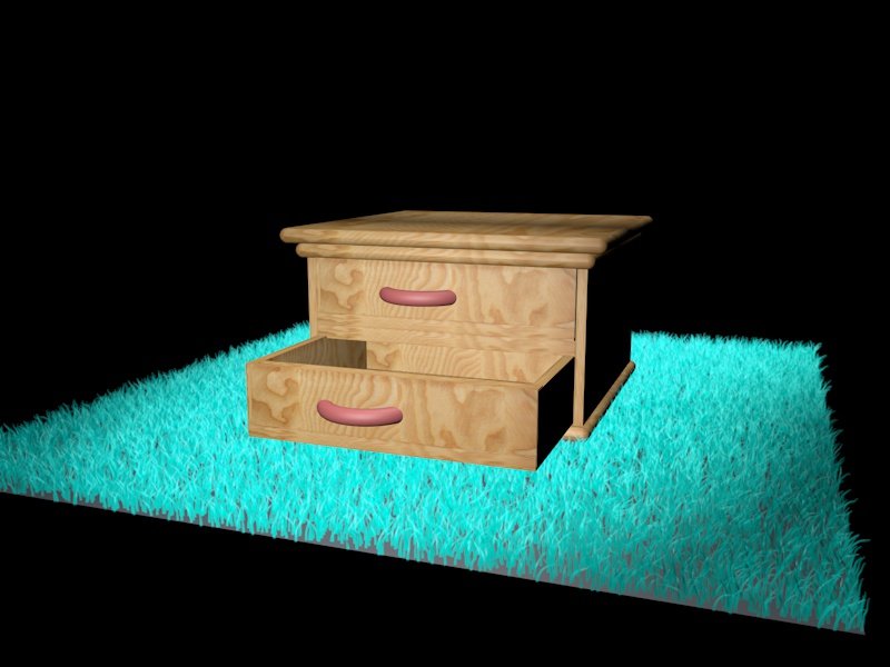 Wooden Drawer Free 3D Model - .fbx - Free3D