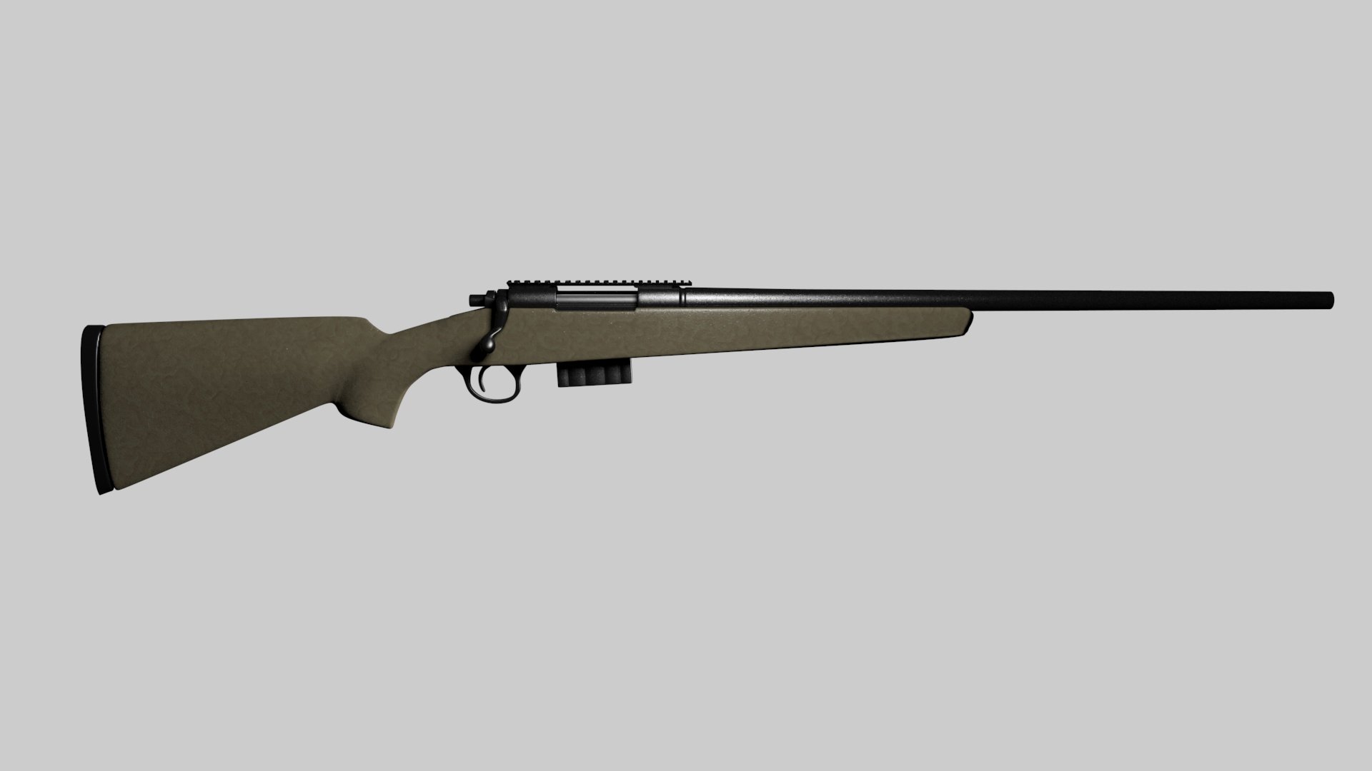 Sniper Rifle Free 3D Model - .obj .c4d - Free3D