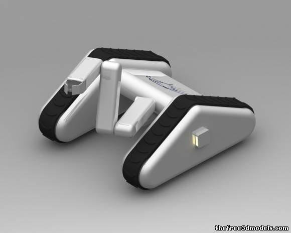 Rescue robot Free 3D Model - . - Free3D