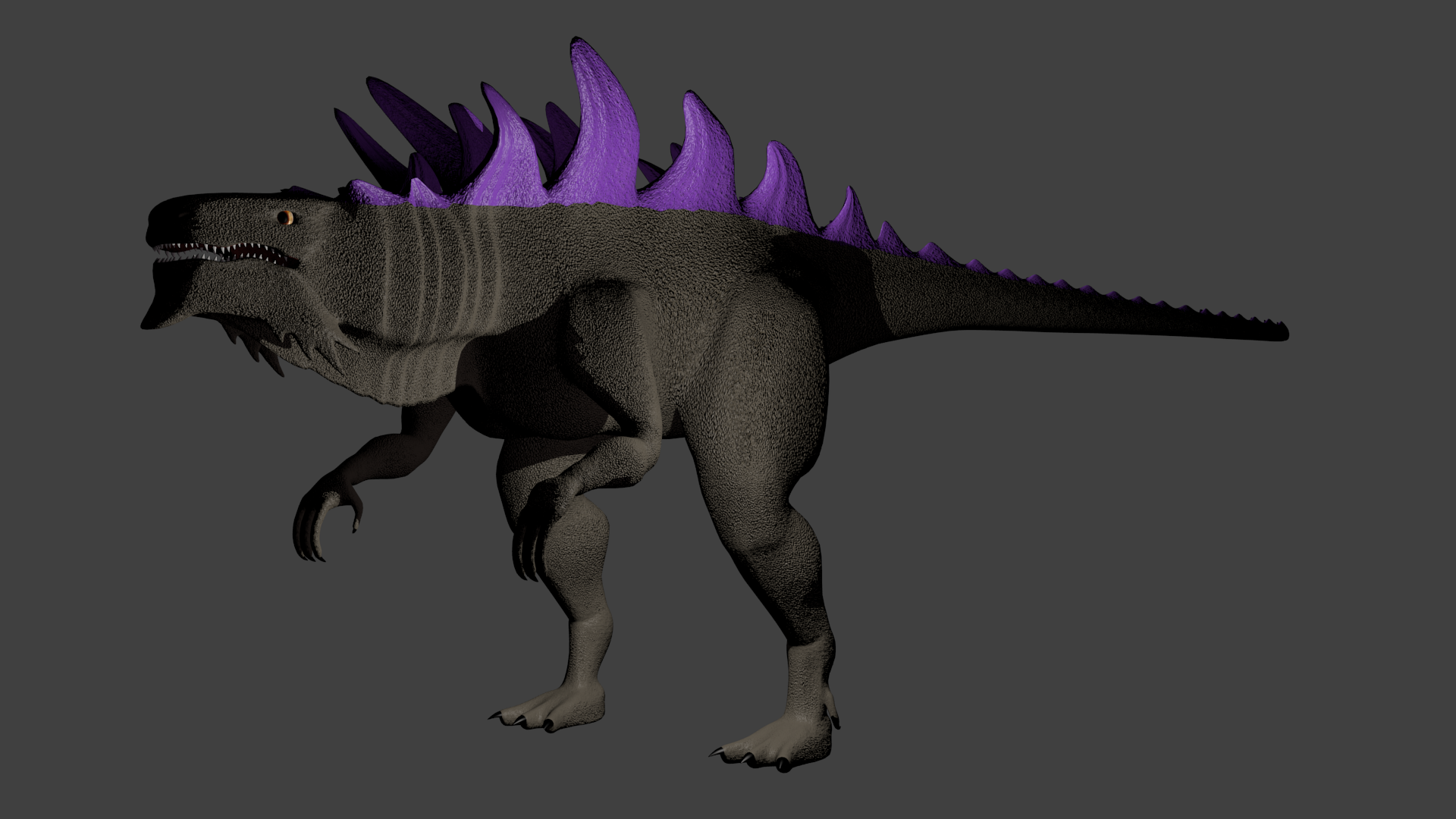 Godzilla 1998 (Zilla) Free 3D Model - .dae .blend - Free3D