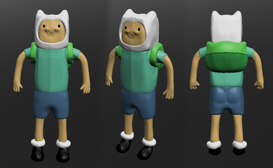 Finn the human Free 3D Model - .obj - Free3D