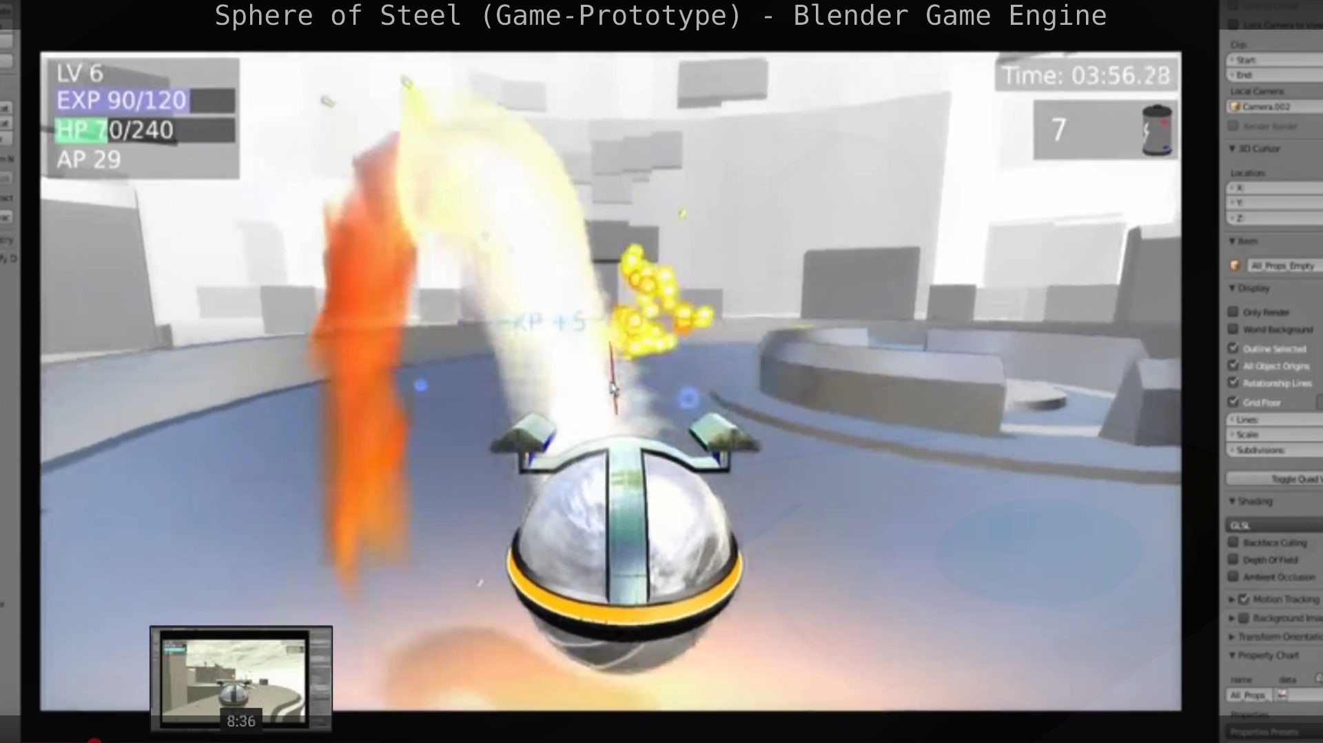 BGE SoS - Game Prototype Free 3D Model - .blend - Free3D