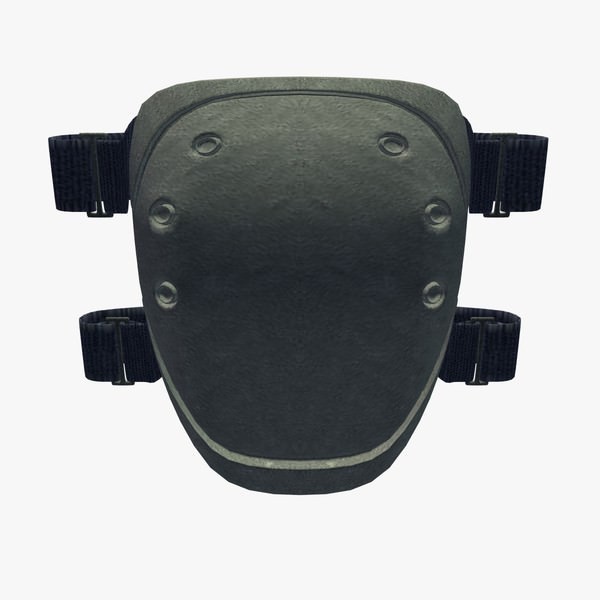 Knee pads v2 Free 3D Model - .obj .stl - Free3D