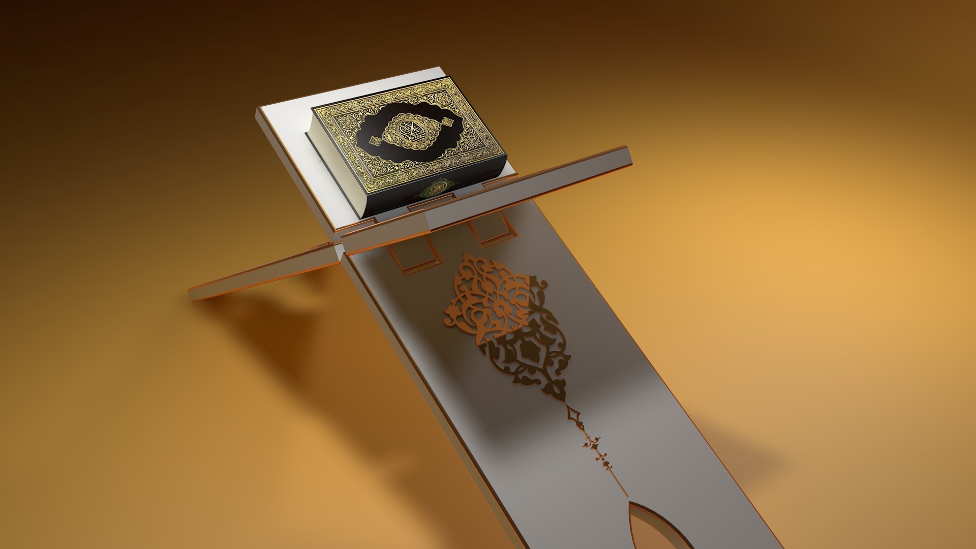 Quran Free 3D Model - .c4d .3ds .fbx .obj - Free3D