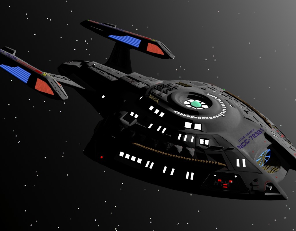 USS Equinox NCC 72381 Modelo 3D gratis - .obj - Free3D