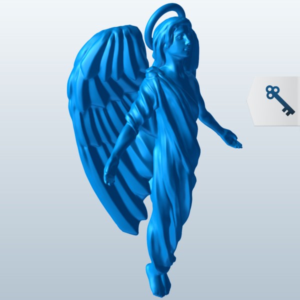 Angel 1 v1 Free 3D Model - .obj .stl - Free3D