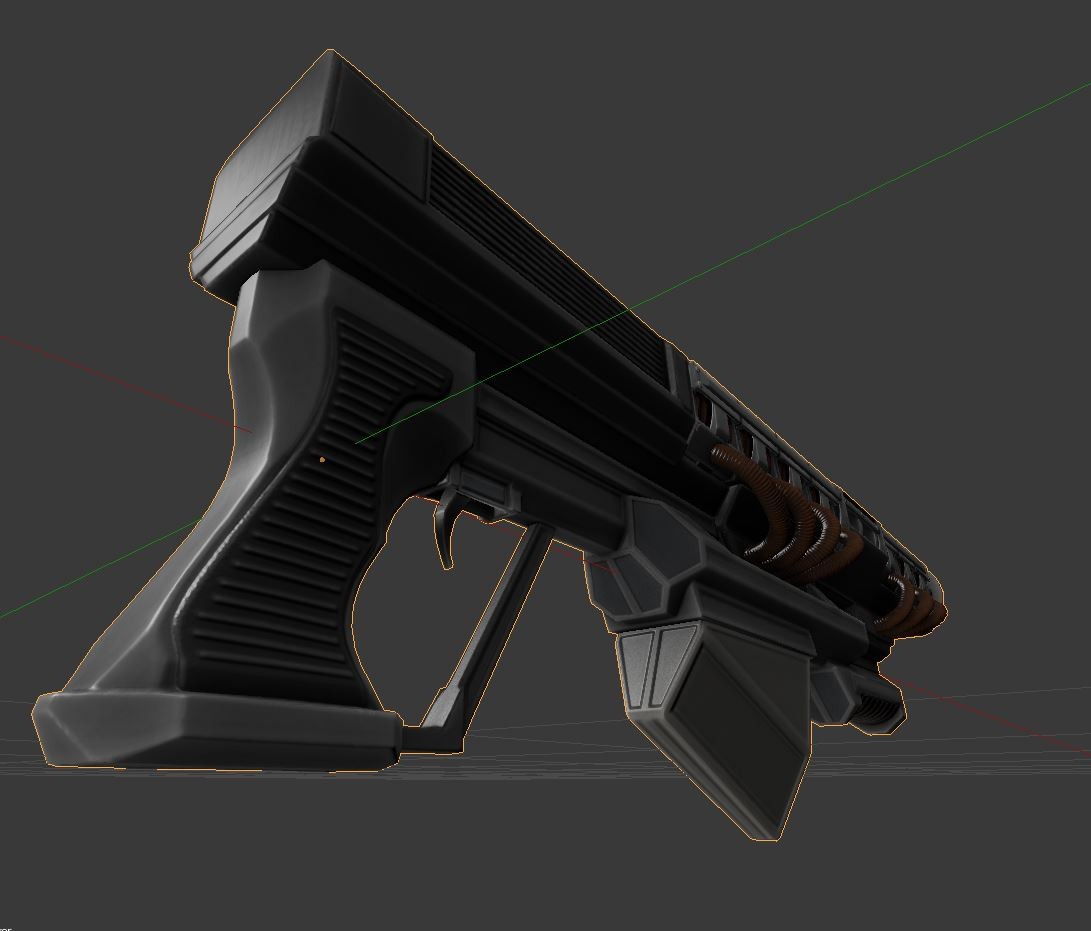 Railgun Prototype Free 3D Model - . .x3d .x .wrl .stl .raw .ply .obj ...