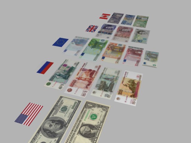 Money Free 3D Model - .3ds - Free3D
