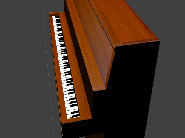 Piano Free 3D Model - .blend - Free3D