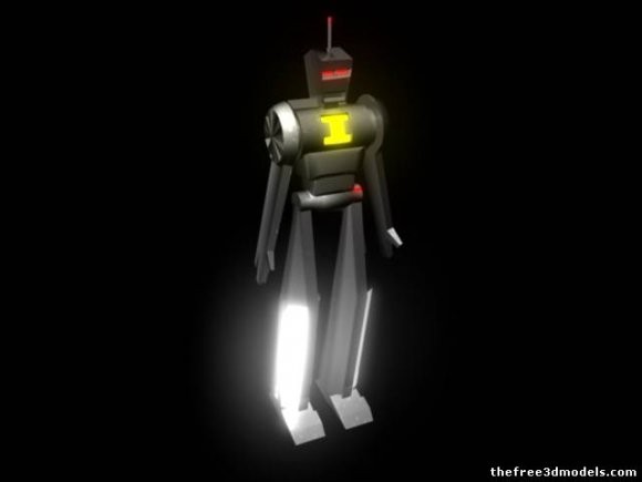 I Robot Free 3D Model - .mb - Free3D