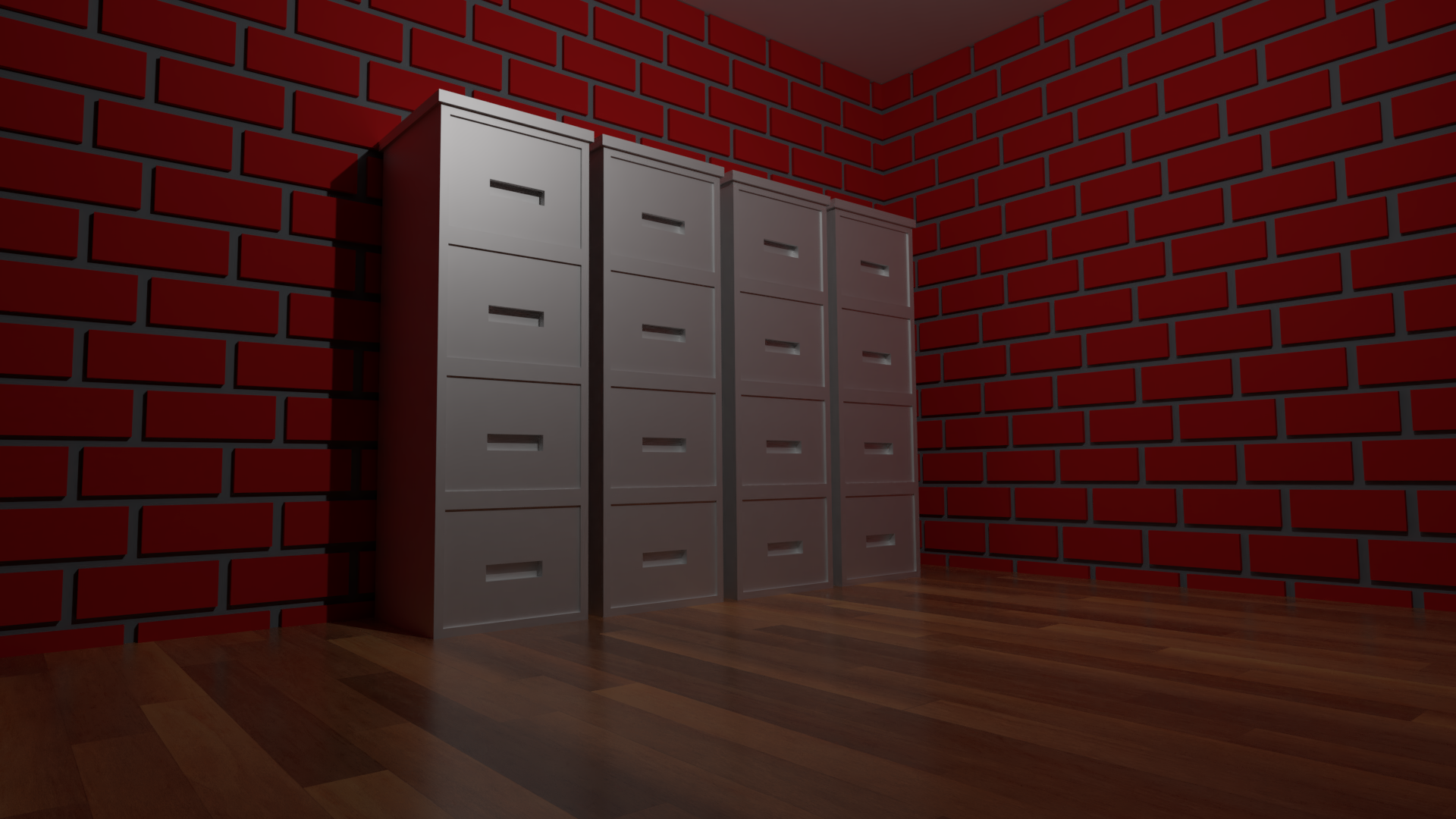Metal Locker Free 3D Model - .blender - Free3D