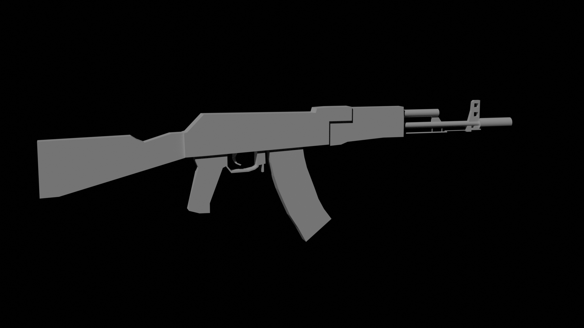 Weapons pack (Lowpoly) Free 3D Model - .blend .fbx .obj - Free3D