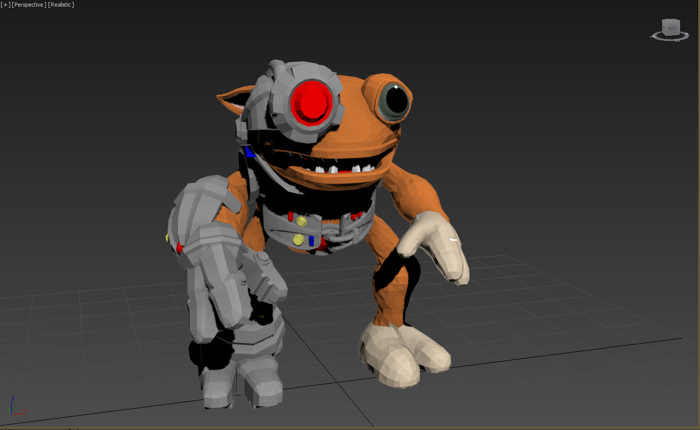 Grox Free 3D Model - .obj - Free3D