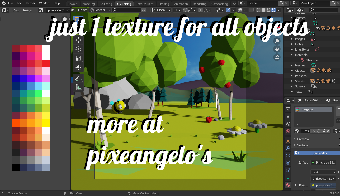 FRUITS AND VEGETABLES PACK Free 3D Model - .fbx - Free3D