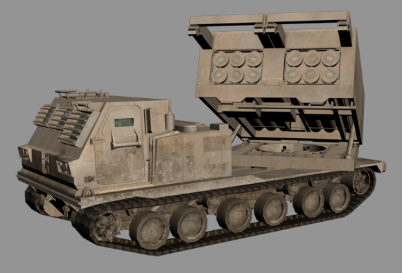 M270 MLRS Free 3D Model - .3ds .sldprt - Free3D