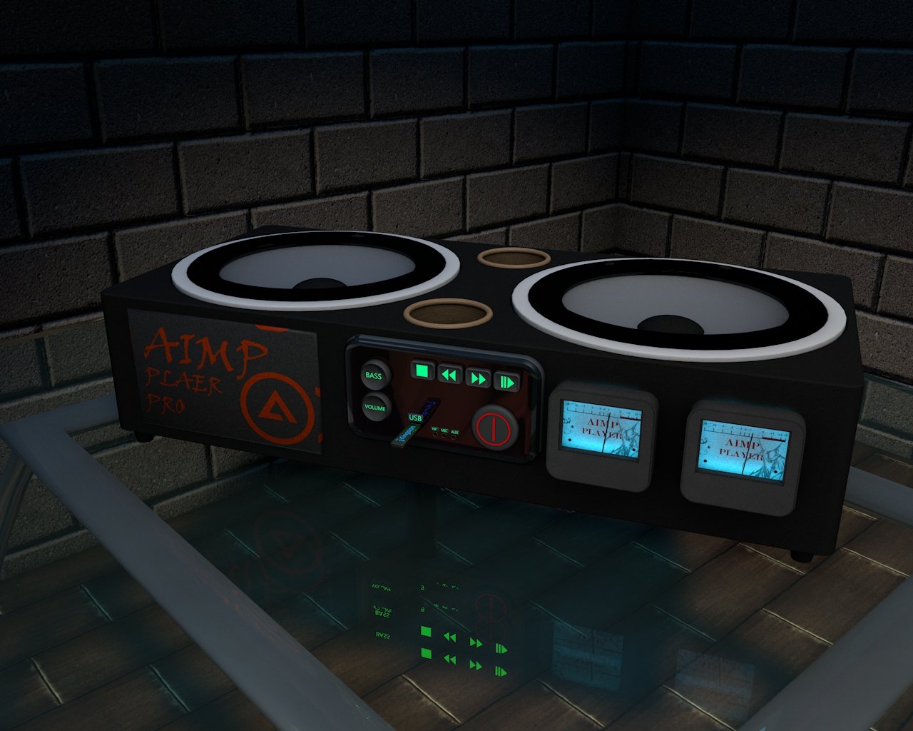 Aimp Free 3D Model - .c4d - Free3D