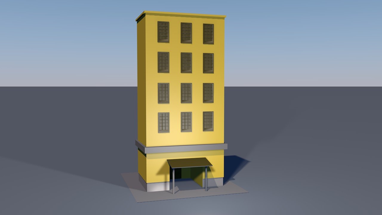 House Free 3D Model - .obj .c4d - Free3D