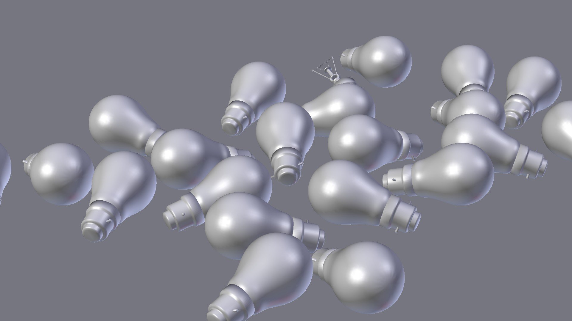 Light Bulb Free 3D Model - .3ds .blend - Free3D