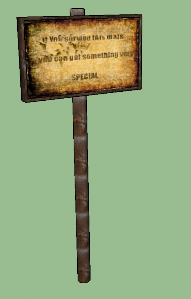 Sign Free 3D Model - .fbx .skp - Free3D