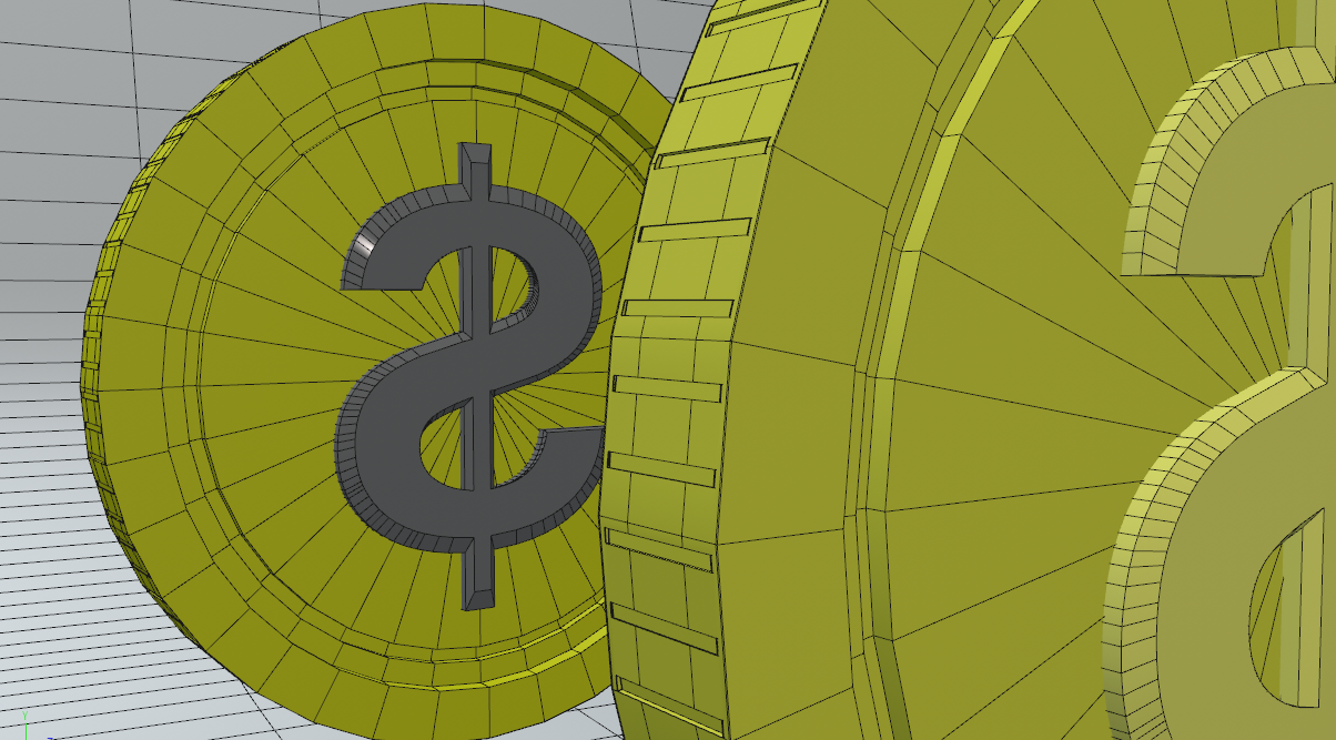 Coins Free 3D Model - .c4d - Free3D