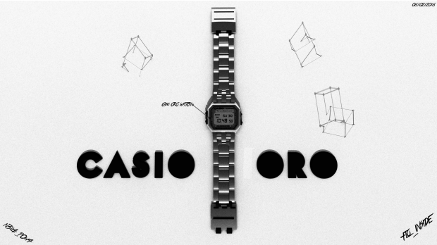 Casio Watch Gold Free 3D Model - .c4d - Free3D