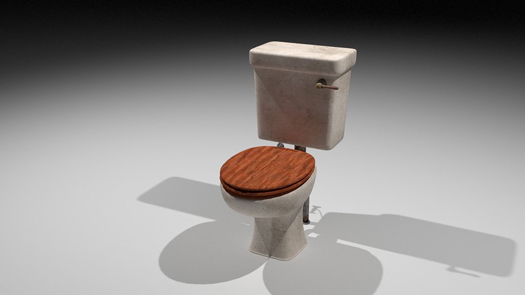 Toilet Free 3D Model - .3ds .obj .fbx - Free3D