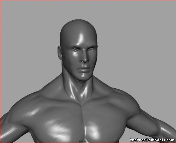 High Poly Male Free 3D Model - .obj - Free3D
