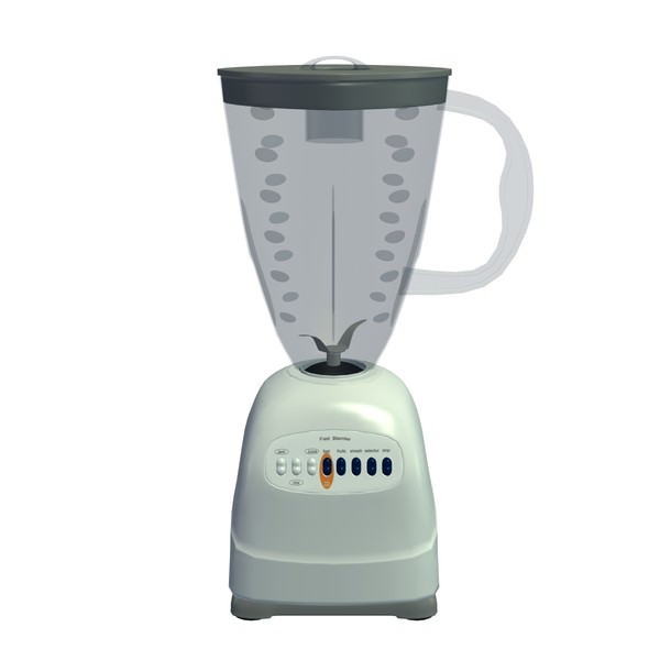 Kitchen blender v1 Free 3D Model - .obj .stl - Free3D