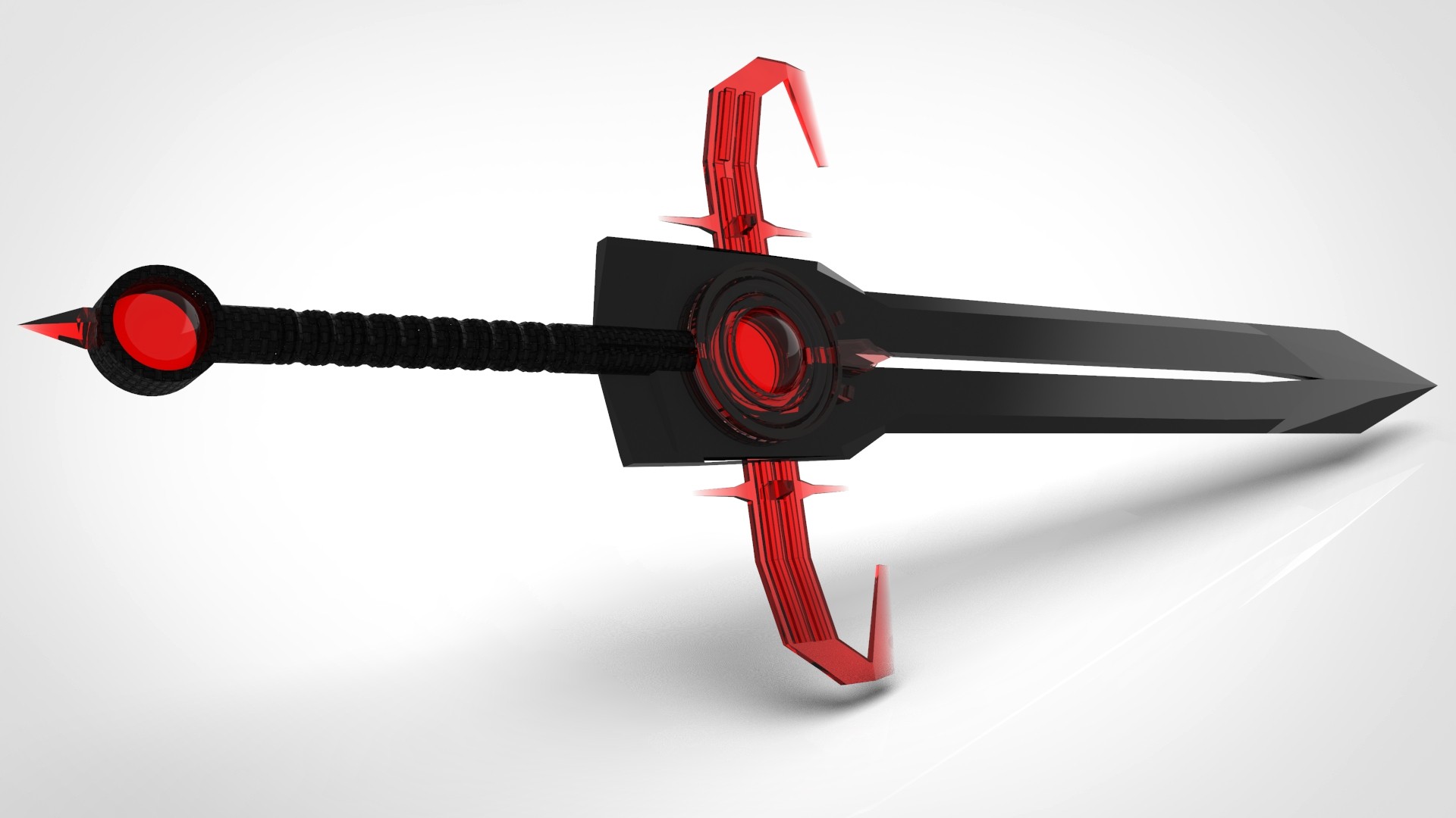 Heavy Fantasy Sword Free 3D Model - .fbx .bip - Free3D
