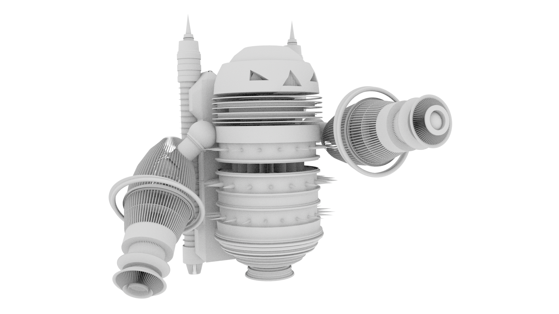 Robot Free 3D Model - .c4d - Free3D