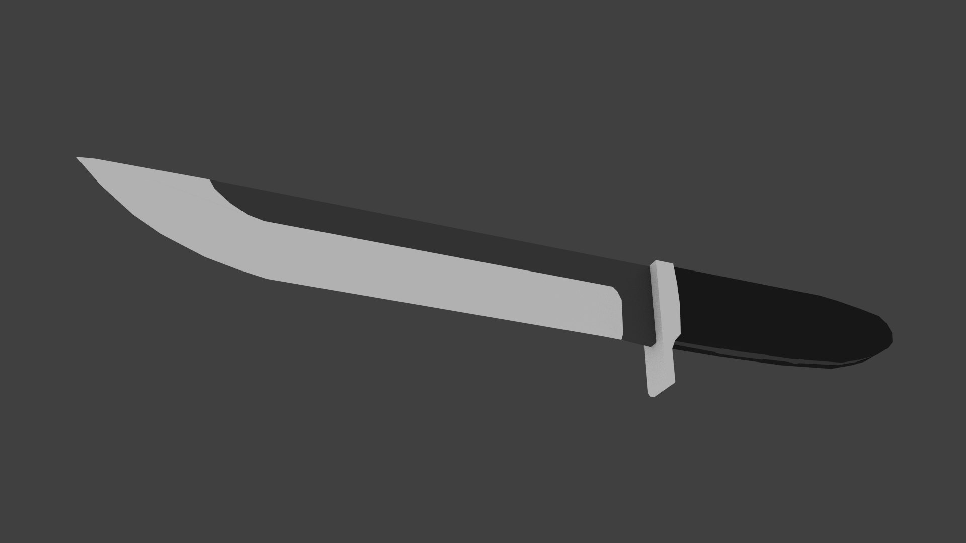 Knife #3 Free 3D Model - .3ds .obj .dae .blend .fbx - Free3D