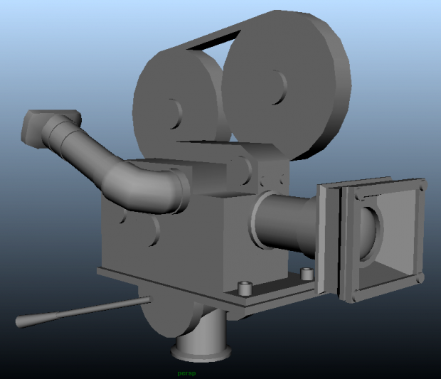 Film Camera Free 3D Model - .mb .fbx - Free3D