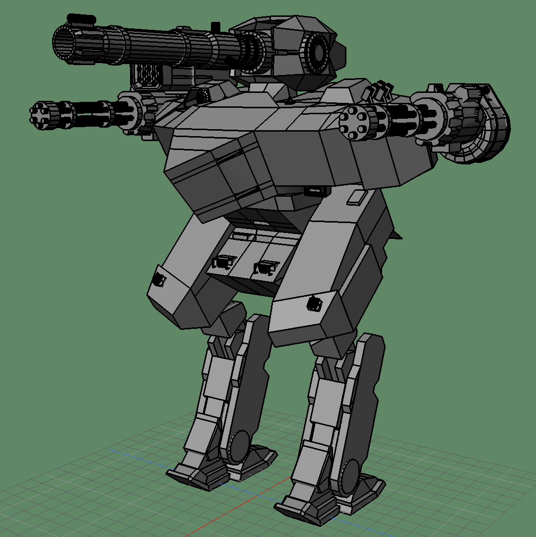 Leo (war robots) Free 3D Model - .obj - Free3D