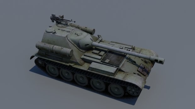 SU-101 «Uralmash» Free 3D Model - .obj .max .dds - Free3D