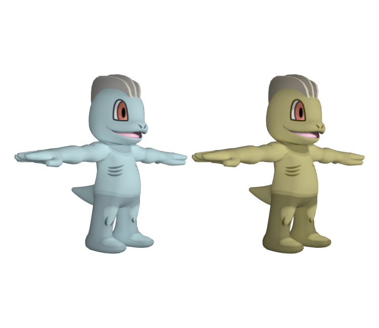 Machop (Pokemon) Free 3D Model - .dae .fbx - Free3D