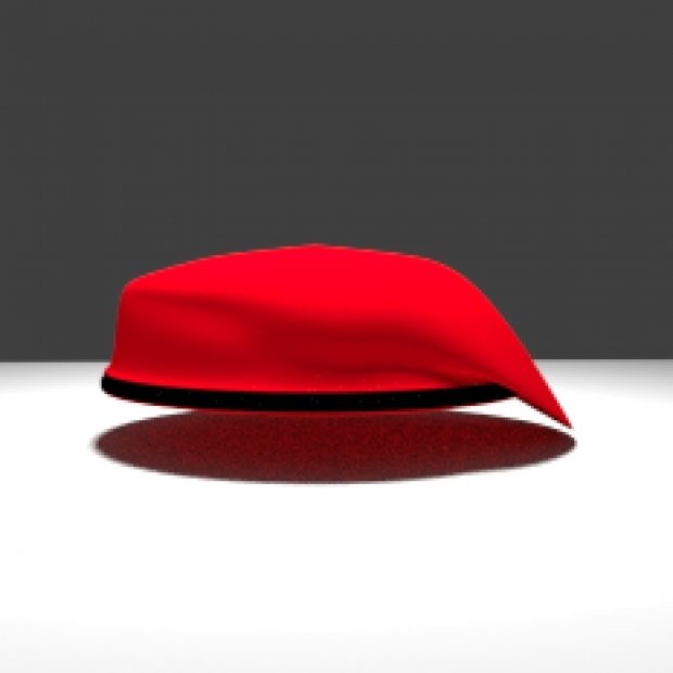Beret Free 3D Model - .3ds .obj - Free3D