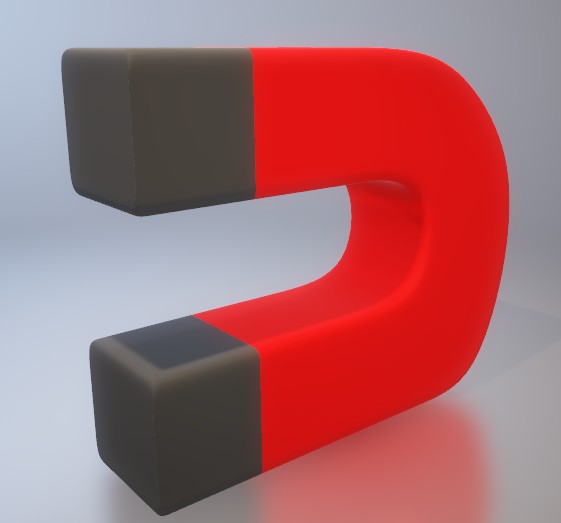 Magnet Free 3D Model - .blend - Free3D