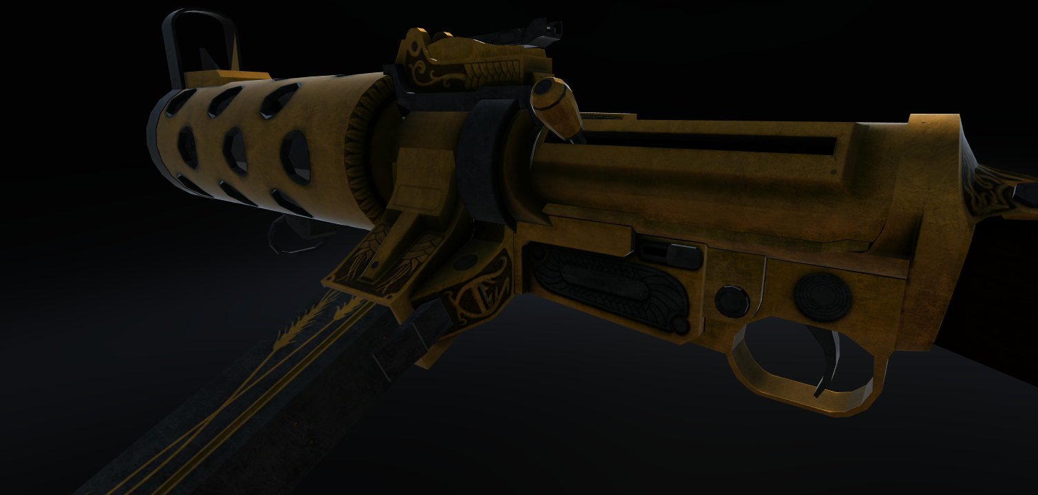 Bioshock Infinite Weapon Free 3D Model - .dae - Free3D