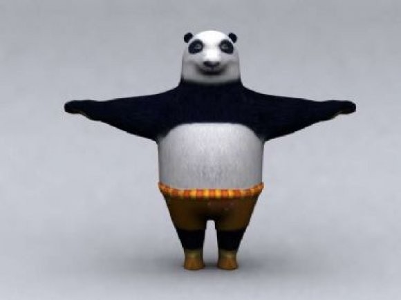 Kung Fu Panda Free 3D Model - .max - Free3D