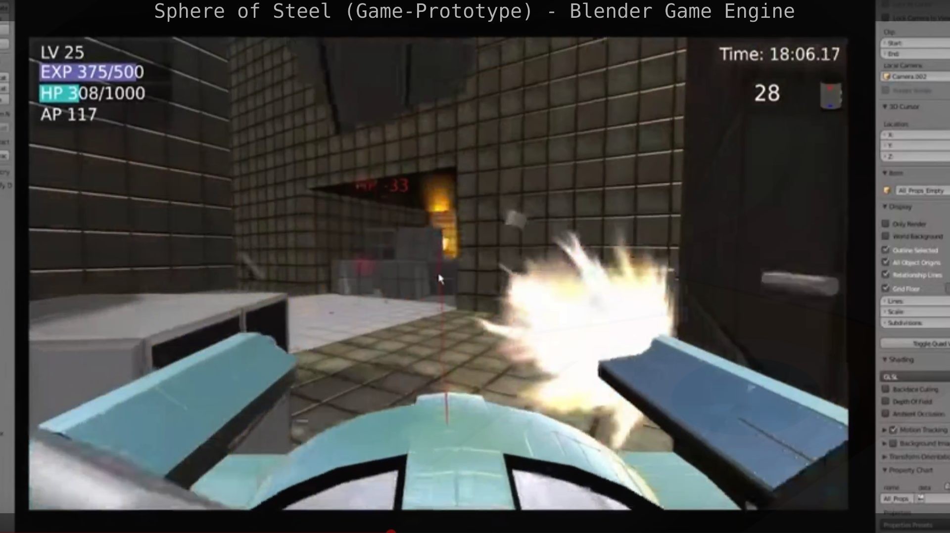 BGE SoS - Game Prototype Free 3D Model - .blend - Free3D