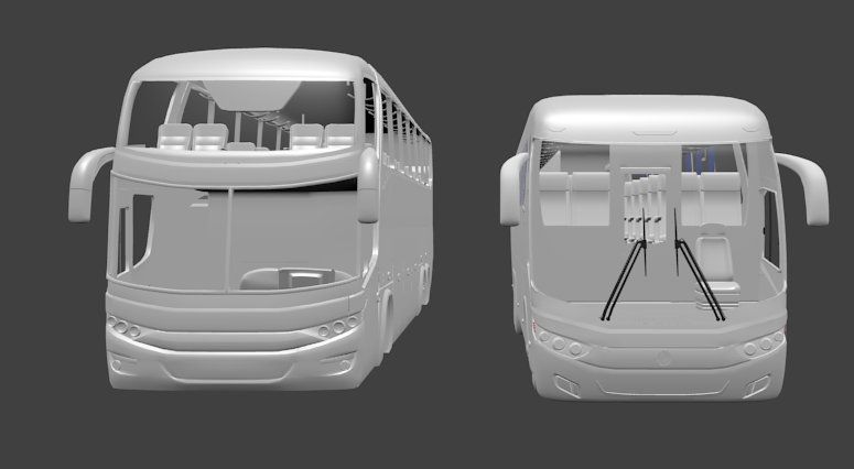 BUS BRAZILIAN G7 1200 Free 3D Model - .blend .obj - Free3D