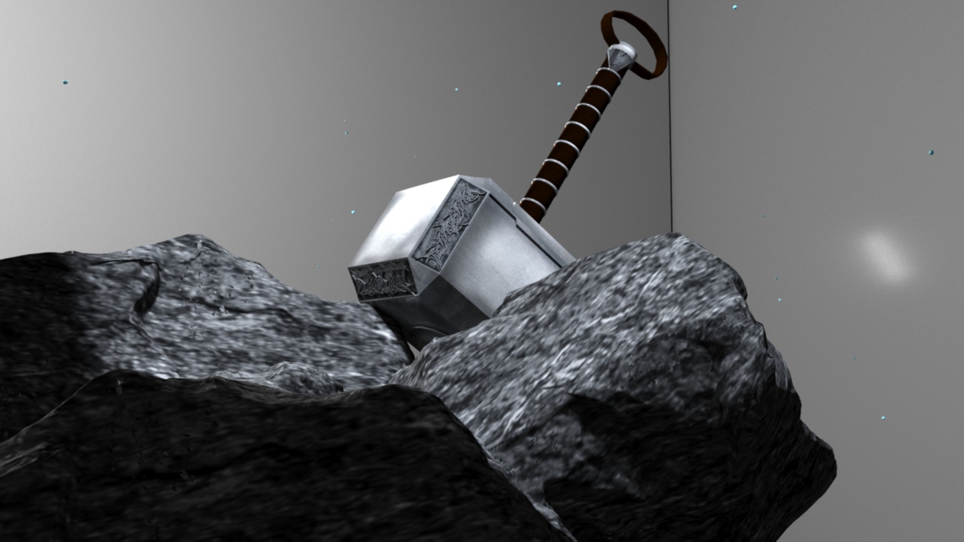 Thor - Mjolnir Free 3D Model - .max - Free3D