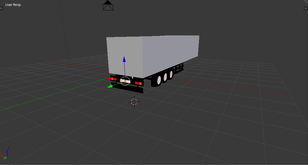 Truck Trailer Low poly Free 3D Model - .fbx - Free3D